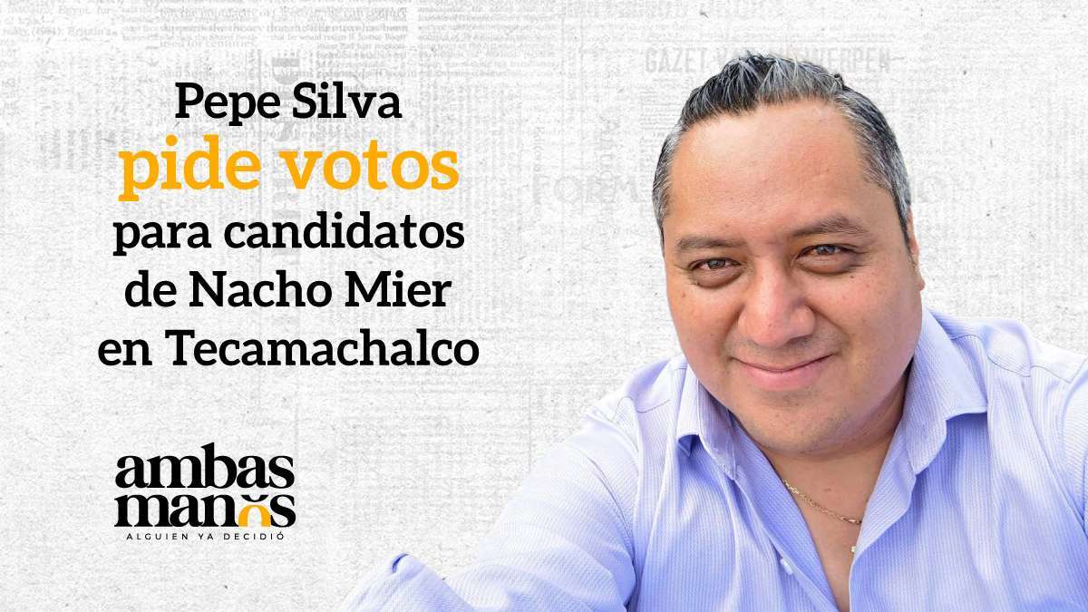 Audio: Pepe Silva pide votos para candidatos de Nacho Mier en Tecamachalco