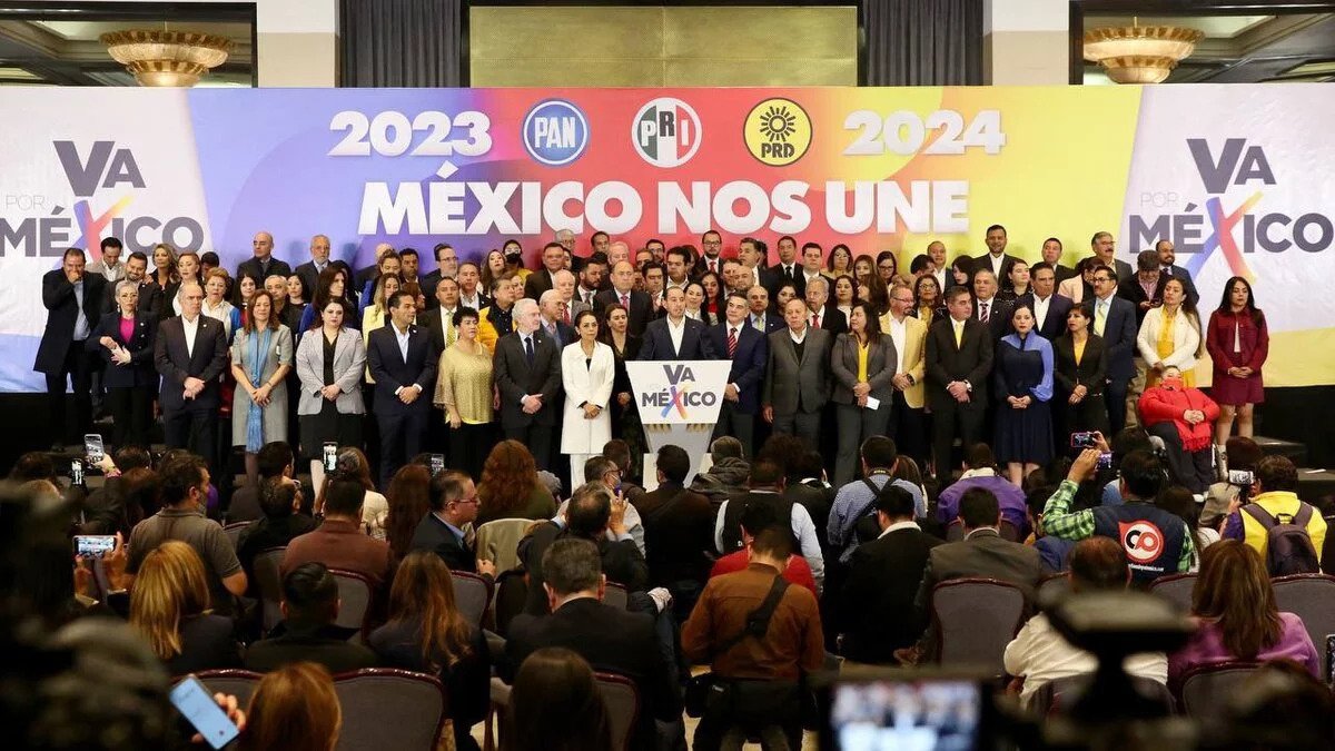 En elecciones de 2024 habrá coalición “Va por México”de PAN, PRI y PRD ...