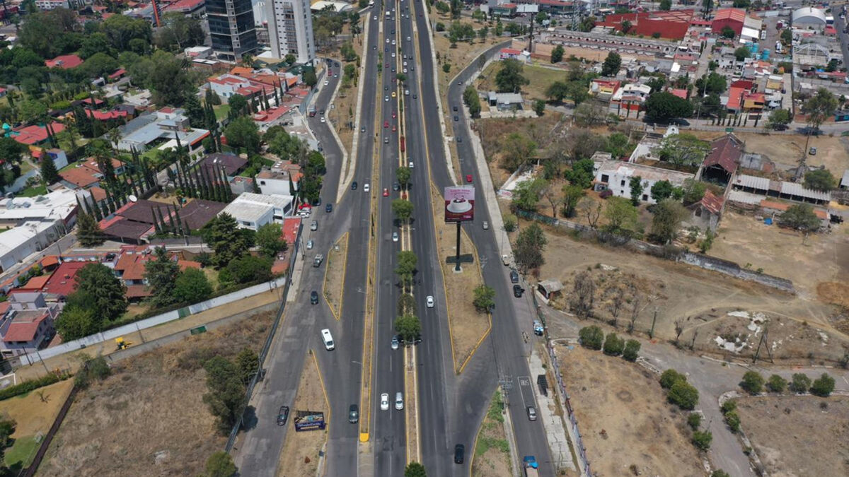 Rehabilitación de las laterales de la Recta a Cholula comenzará la ...